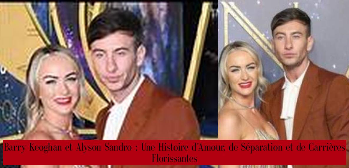 Barry Keoghan et Alyson Sandro : Une Histoire d'Amour, de Séparation et ...