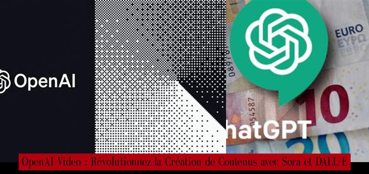 OpenAI Video : Révolutionnez la Création de Contenus avec Sora et DALL ...