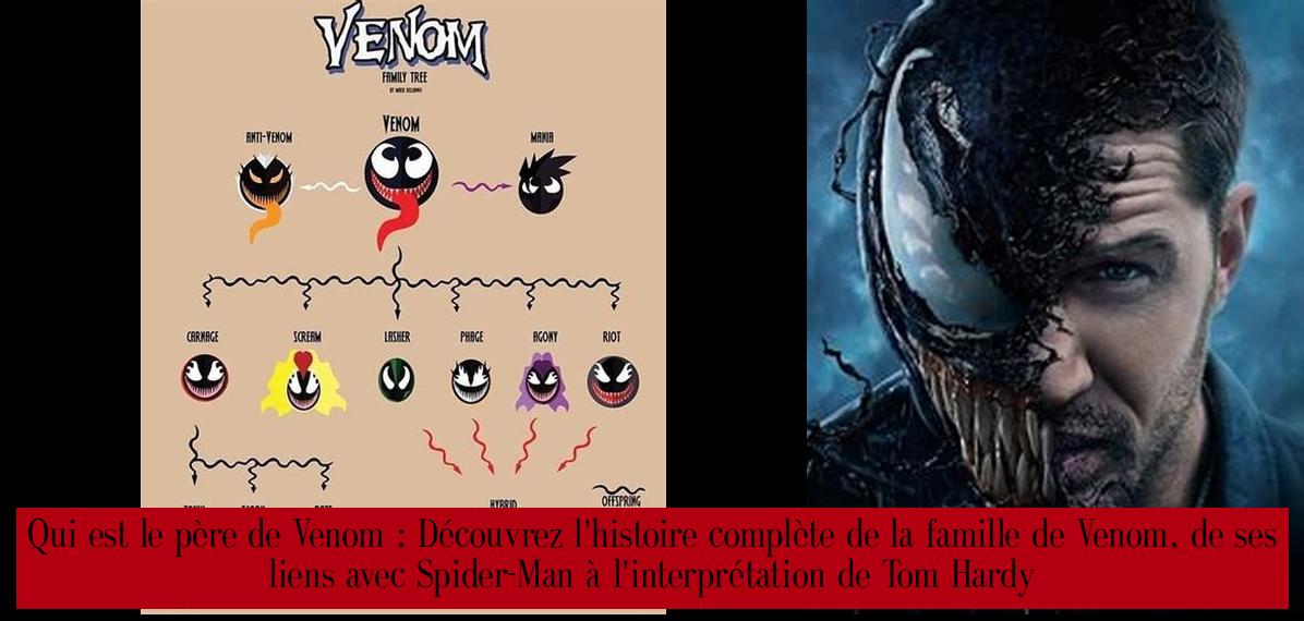 Qui est le père de Venom : Découvrez l'histoire complète de la famille ...