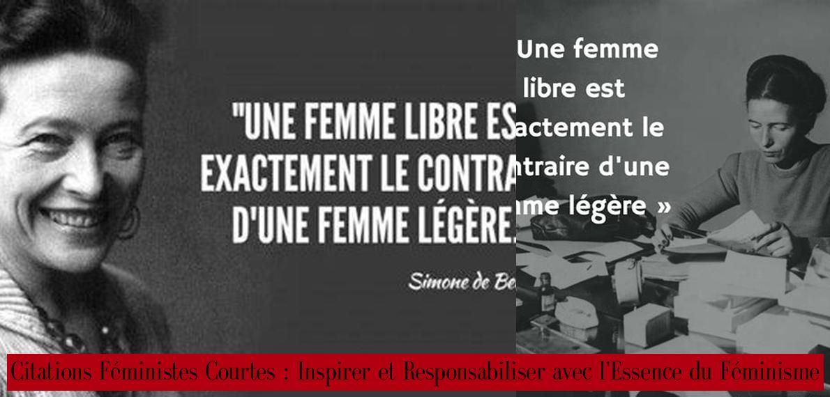 Citations Féministes Courtes : Inspirer et Responsabiliser avec l ...