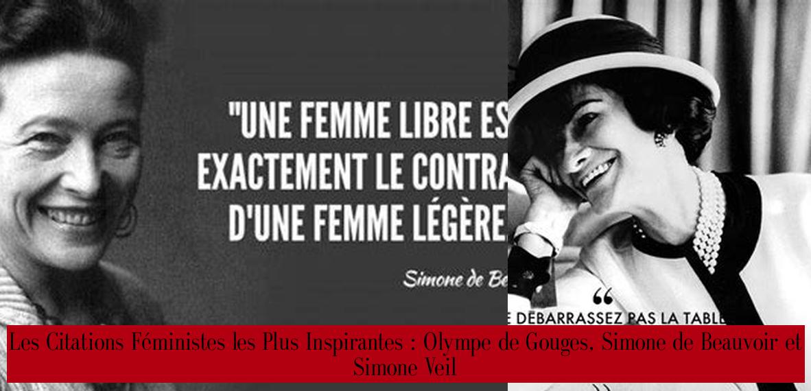Les Citations Féministes les Plus Inspirantes : Olympe de Gouges ...