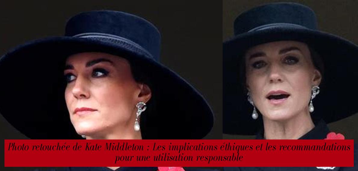 Photo retouchée de Kate Middleton : Les implications éthiques et les ...