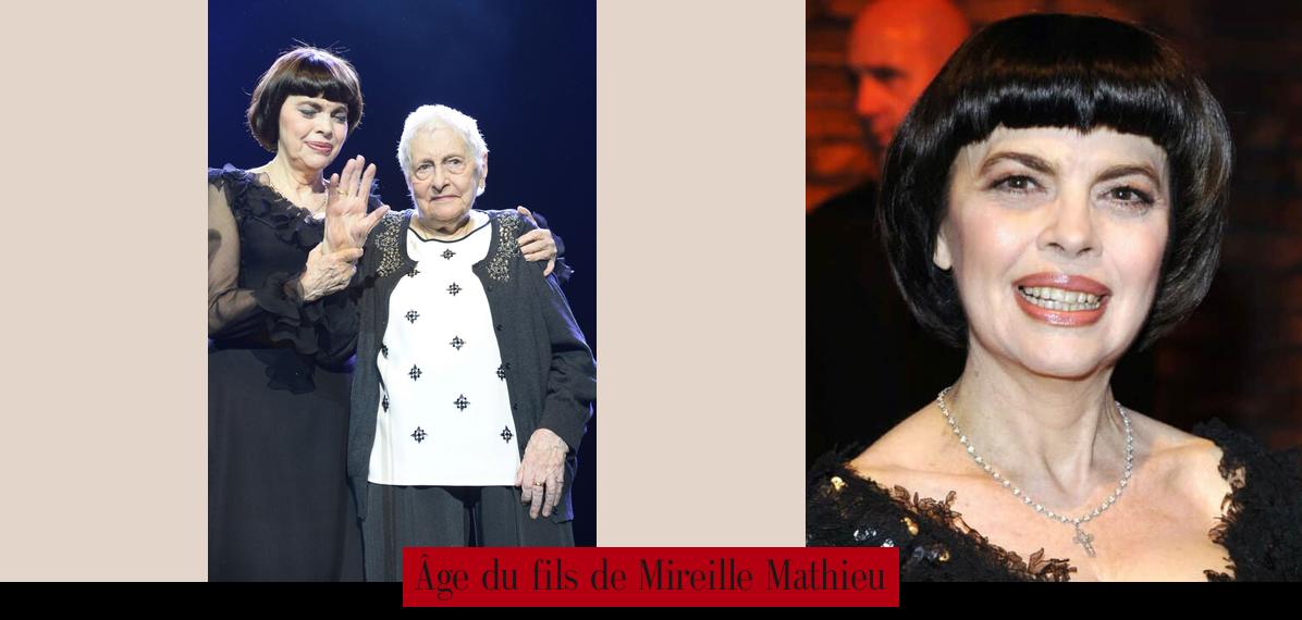 Âge du fils de Mireille Mathieu : un choix de vie en dehors des normes ...