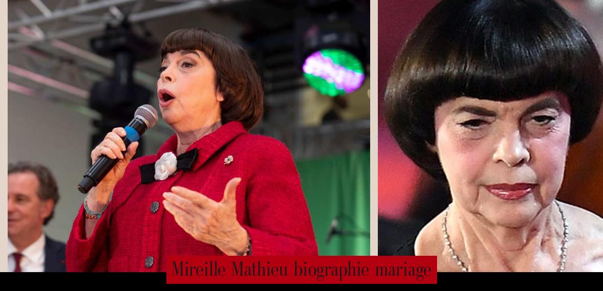 Mireille Mathieu biographie mariage : Entre amour et mélodies, le récit ...