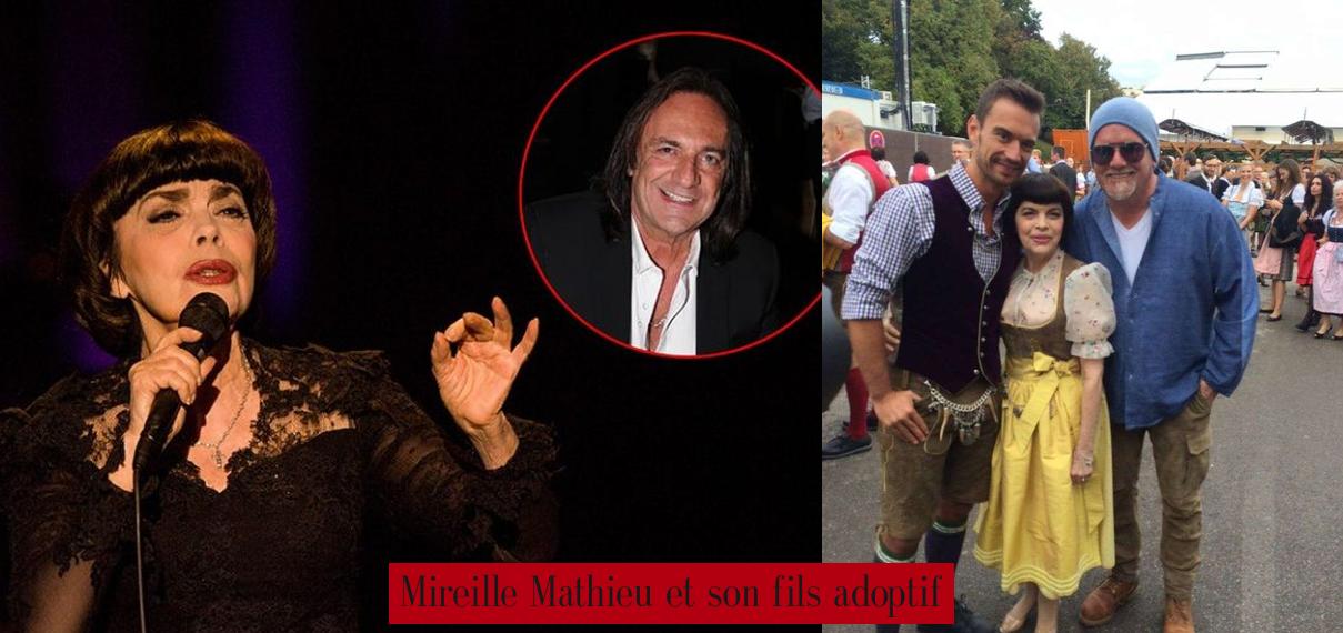 Mireille Mathieu et son fils adoptif : Une histoire d'amour et de ...