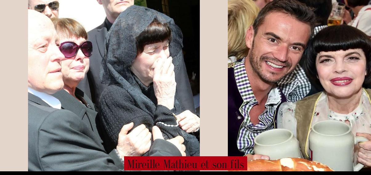 Mireille Mathieu et son fils : révélations sur sa vie personnelle et ...