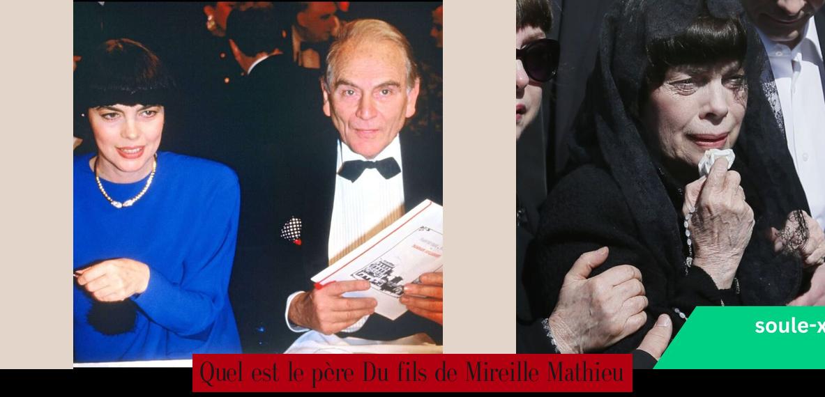 Quel est le père Du fils de Mireille Mathieu : entre maternité non ...