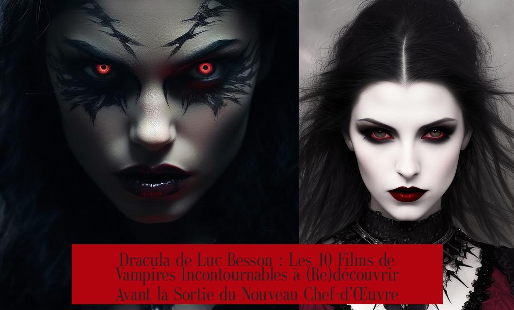 Dracula de Luc Besson : Les 10 Films de Vampires Incontournables à (Re)découvrir Avant la Sortie ...