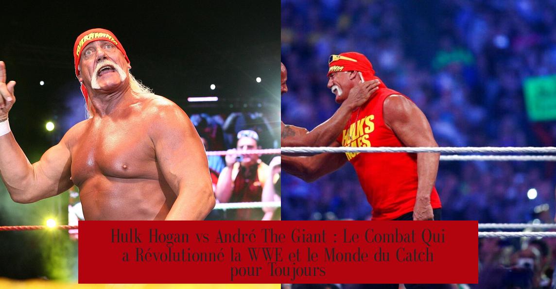Hulk Hogan vs André The Giant : Le Combat Qui a Révolutionné la WWE et ...