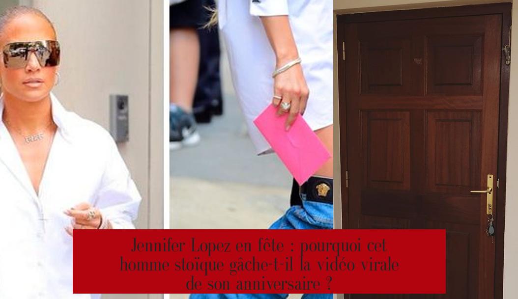 Jennifer Lopez en fête : pourquoi cet homme stoïque gâche-t-il la vidéo ...